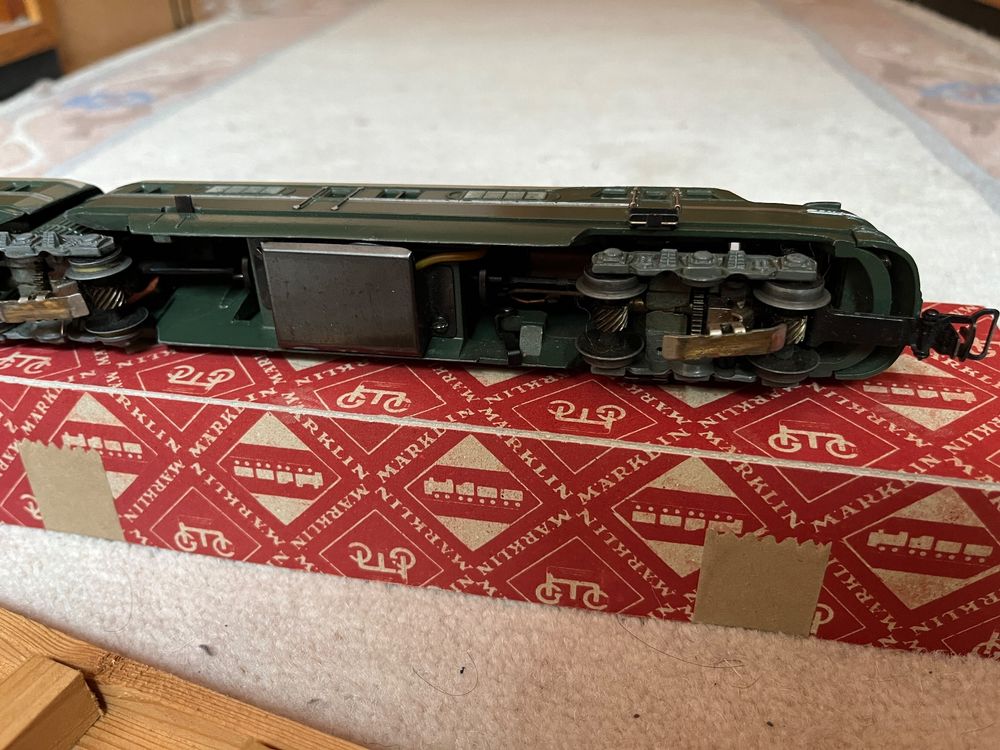 Märklin DL 800 Doppellokomotive grün 1954 Rarität DL800 (Gebraucht) in ...