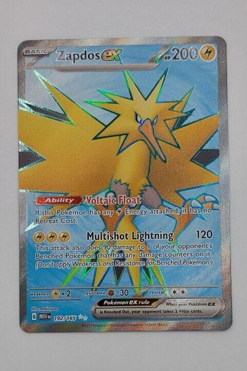 Zapdos ex (192/165 set MEW 151) NM / ENG | Kaufen auf Ricardo