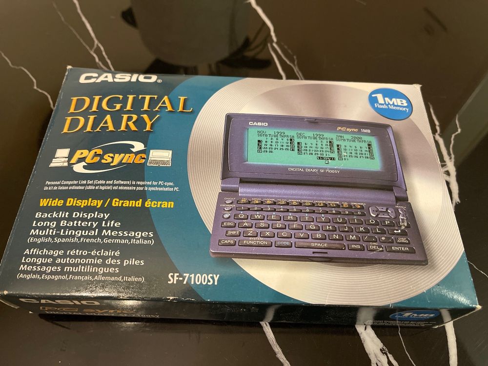 Casio Digital Diary SF-7100SY | Kaufen auf Ricardo