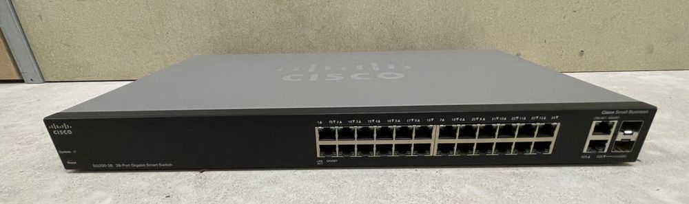 Cisco SLM2024PT Switch SG200-26P PoE 24 10/100/1000 + 2x | Kaufen auf Ricardo