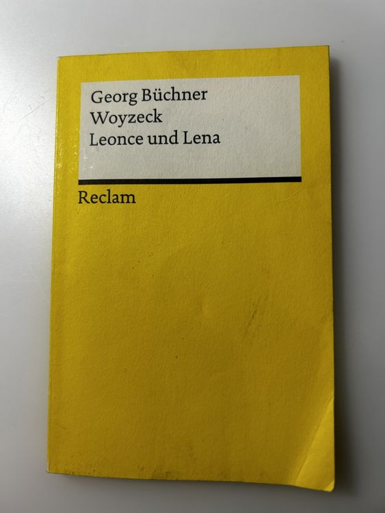 Woyzeck und Leonce und Lena Georg Büchner | Kaufen auf Ricardo