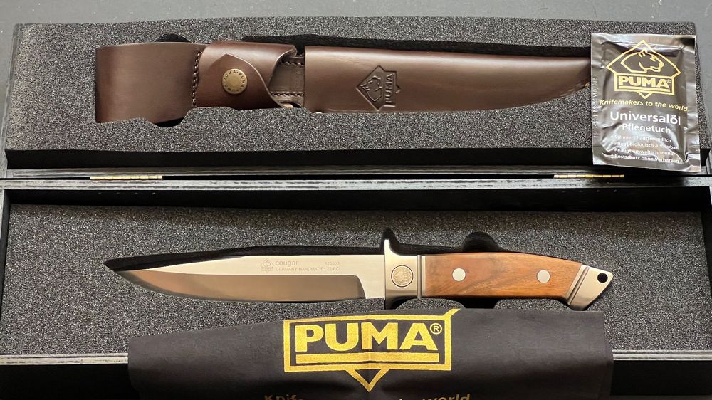 Cougar PUMA das Exklusive aus SOLINGEN mit Pflaumenholzgriff (Neu und ...