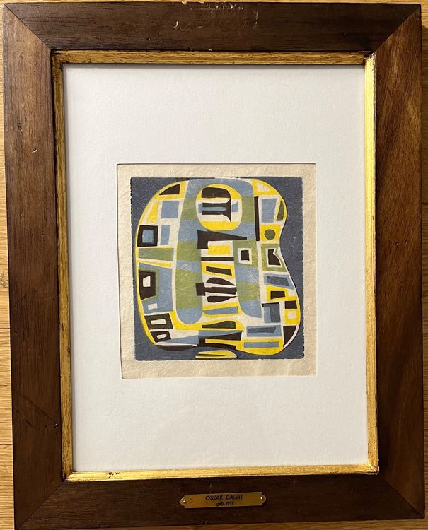 Oskar Dalvit (1911-1975) Original Holzschnitt | Kaufen auf Ricardo