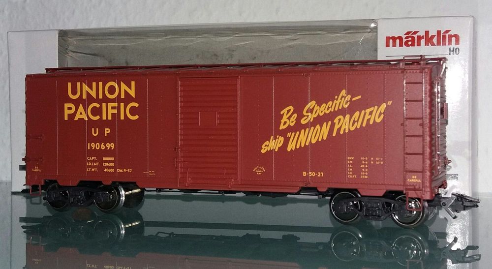 Märklin 45646 - US Box Car Union Pacific (Gebraucht) in Giebenach für ...