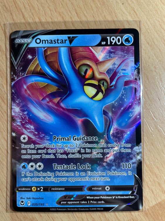 Pokemon Omastar V | Kaufen auf Ricardo