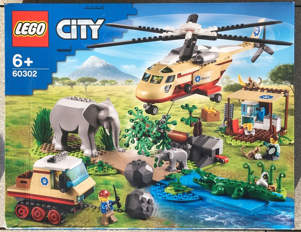 LEGO City 60302 Tierrettungseinsatz Neu (Neu und originalverpackt) in ...