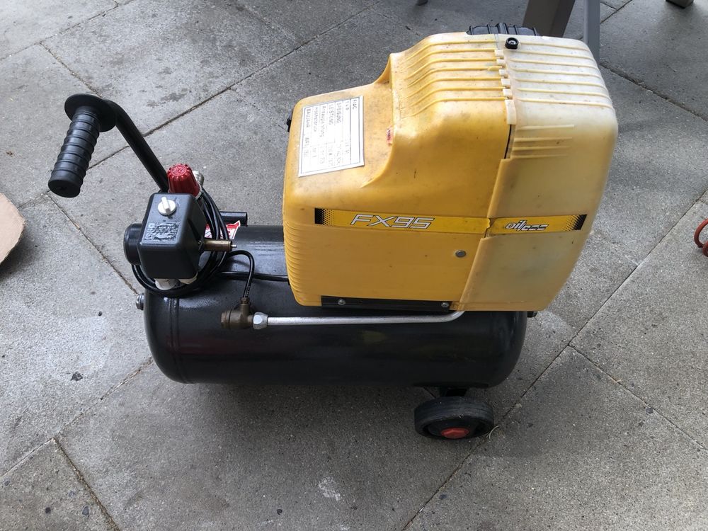 Kompressor FX95 Air Compressor 1.5HP 24L 230V CE Standard (Gebraucht ...
