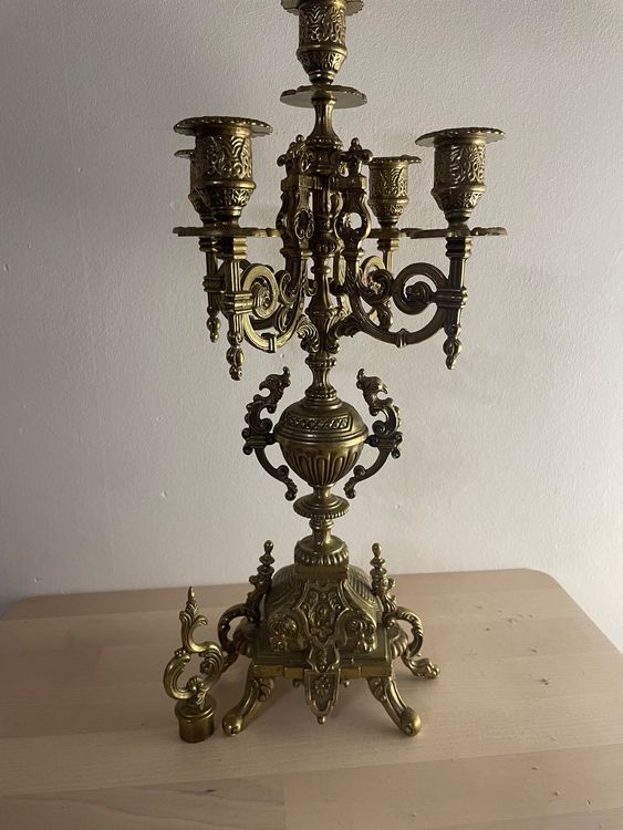 Antike Messing Kerzenständer Kerzenhalter (Gebraucht) in Madiswil für CHF 1 – nur Abholung auf ...