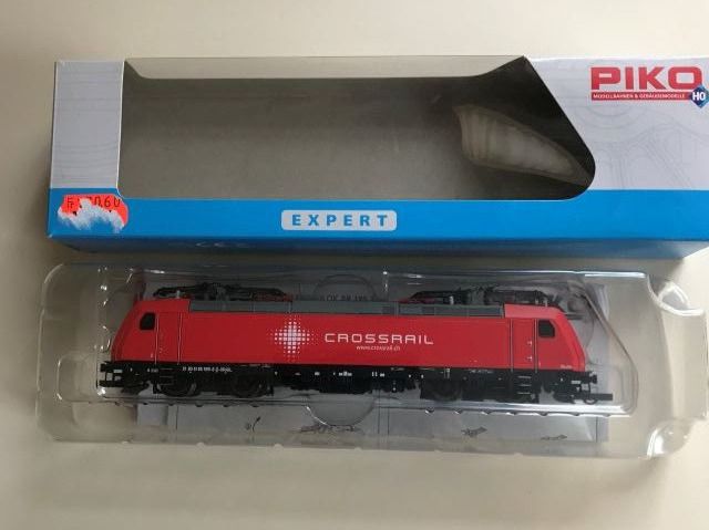 Modelleisenbahn Piko H0 Elektrolok BR185-2 Crossrail in OVP. (Gebraucht ...