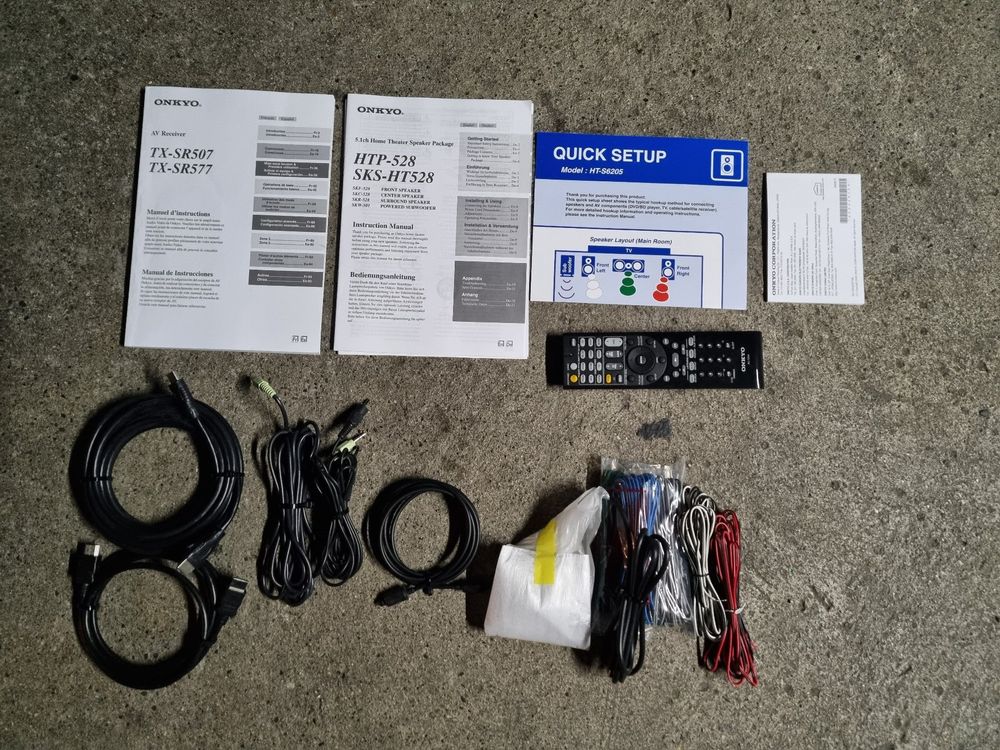 Onkyo SKS-HT528 Home cinéma avec Haut-Parleur HDMI (Gebraucht) in Onex ...