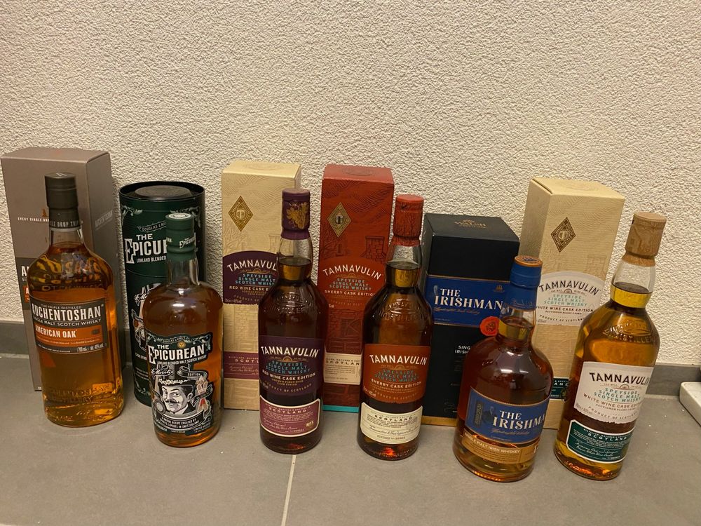 Whisky Vodka Grappa Prosecco Sherry Gin - Paket /37 Flaschen (Neu und ...