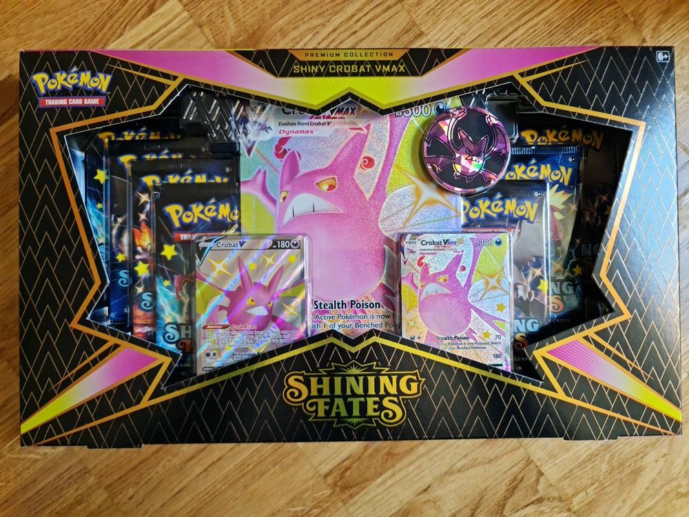 Pokémon TCG: Shining Fates: Shiny Crobat VMAX Collection | Kaufen auf ...