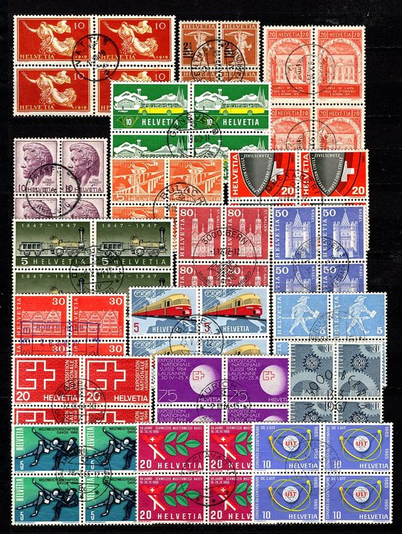 Einzelwerte Viererblocks (893) | Kaufen auf Ricardo