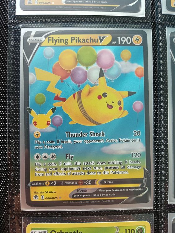 Flying Pikachu V - Pokemon Celebrations | Kaufen auf Ricardo