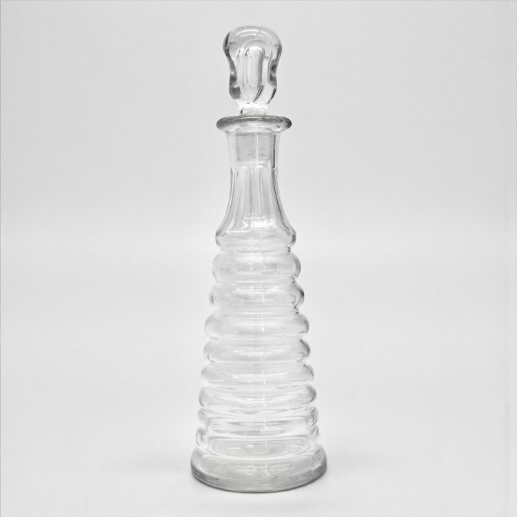 Topette à bourrelets cristal taillé Pontils années 1890/1910 (Gebraucht ...
