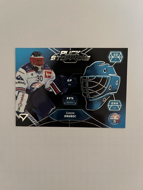 Simon Hrubec - Card National League 24/25 (Neu (gemäss Beschreibung ...