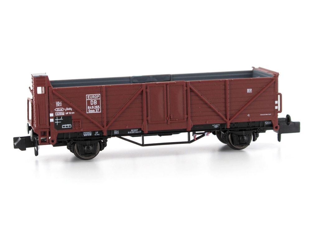 Modellbahn Union Güterwagen Omm 37 DB Europ mit Bremserhaus (Neu und ...