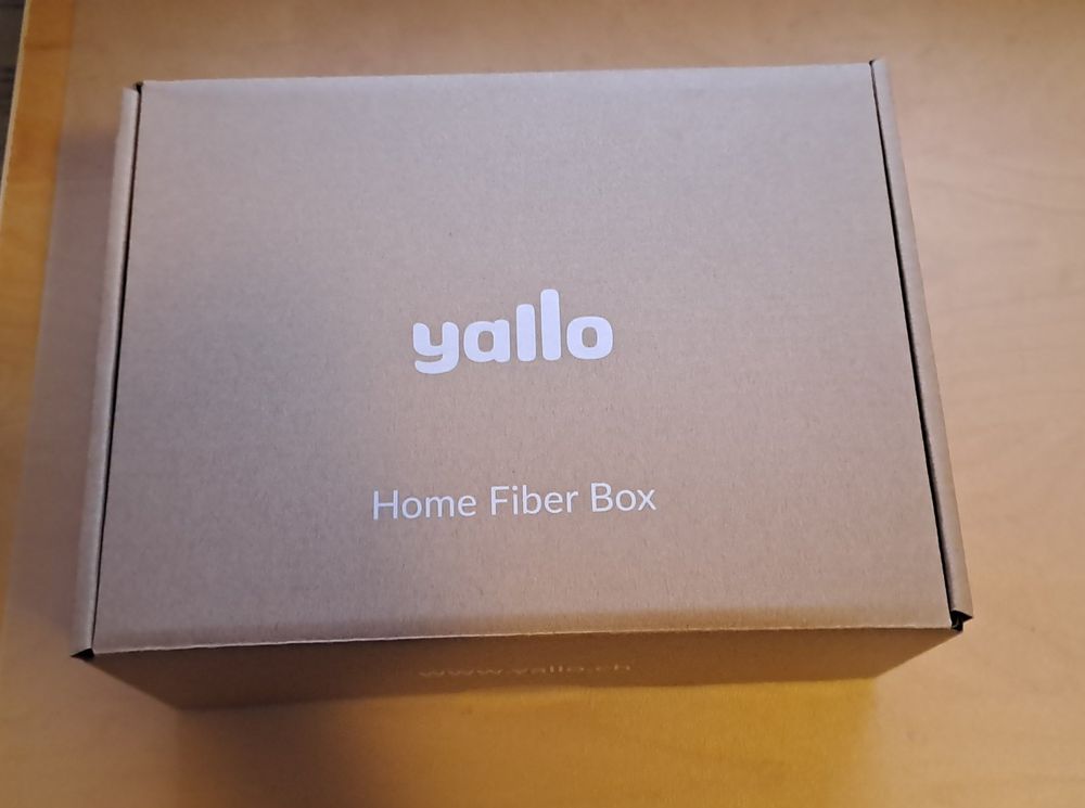 yallo - Home Fiber Box | Kaufen auf Ricardo