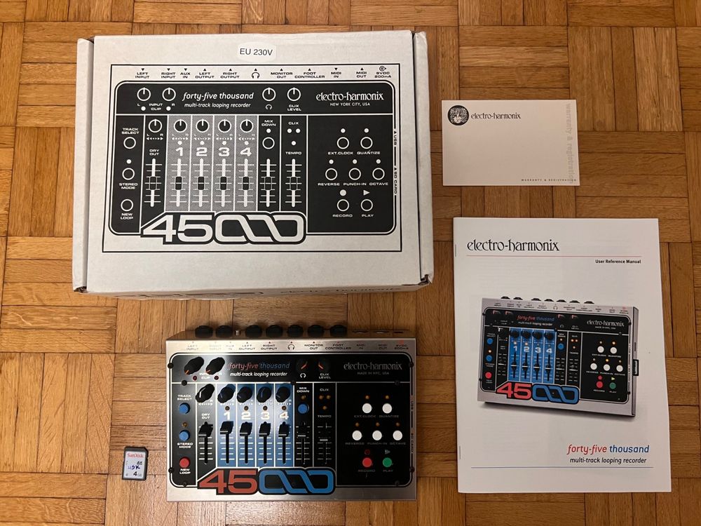 Electro Harmonix 45000 Multi-track Looper | Kaufen auf Ricardo