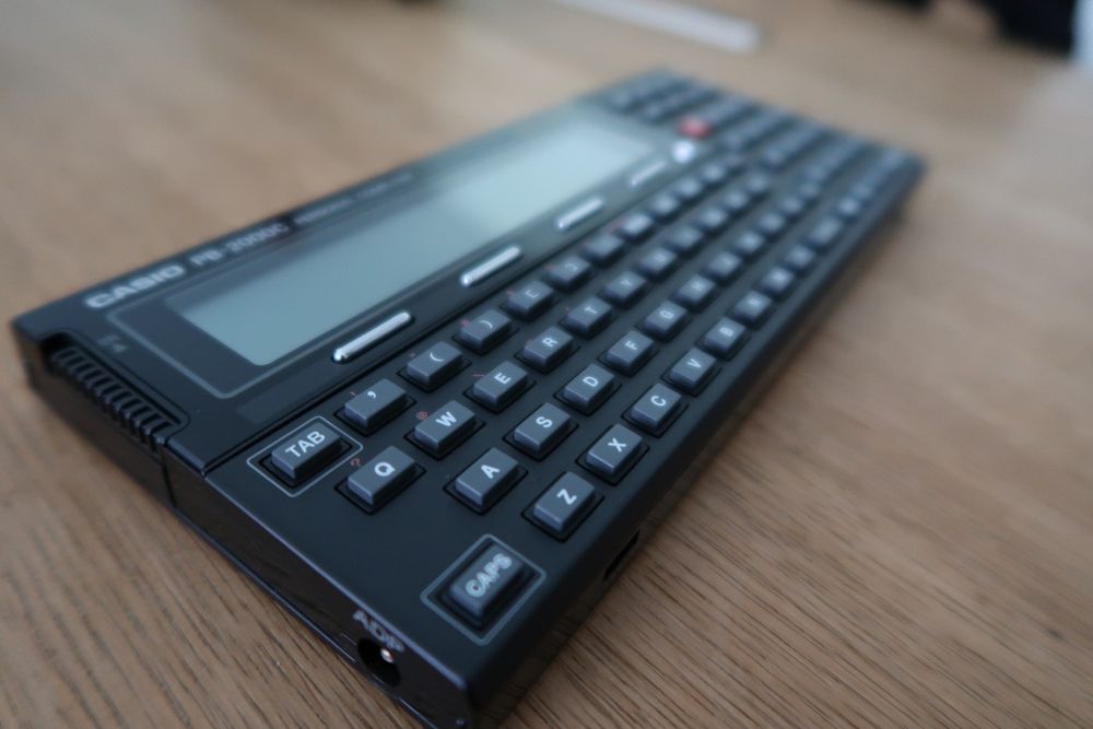 RARITÄT: Pocket Computer CASIO PB-2000C; NEUWERTIG! | Kaufen auf Ricardo
