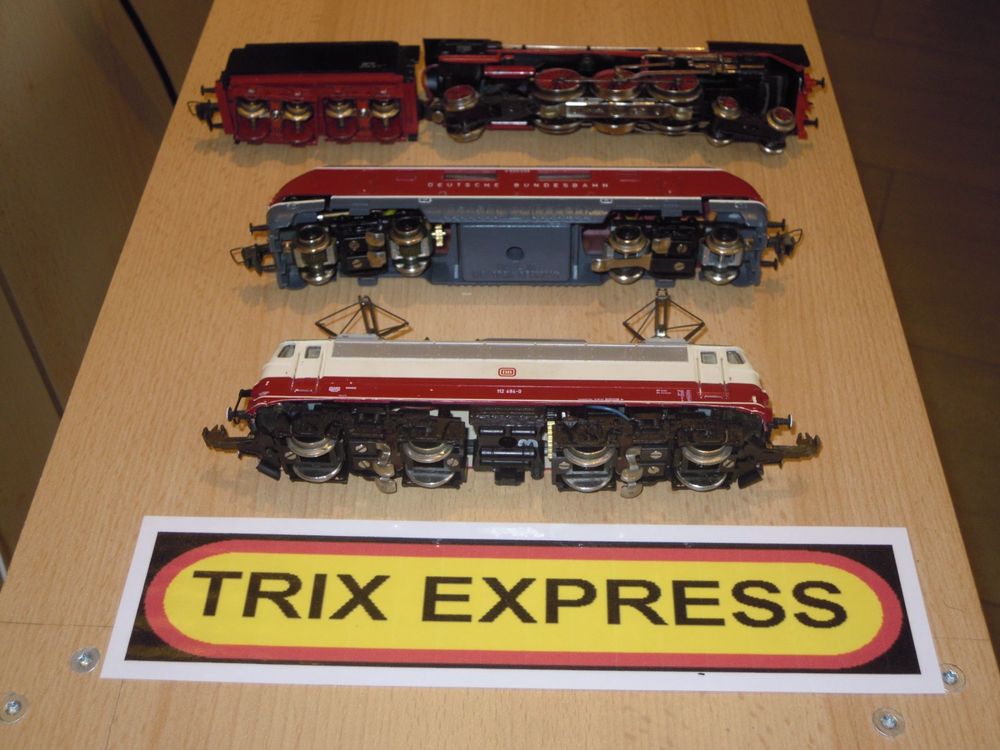 Trix Express 3er Lok Set 1x Dampflok 1x Diesellok + 1x E-Lok | Kaufen ...