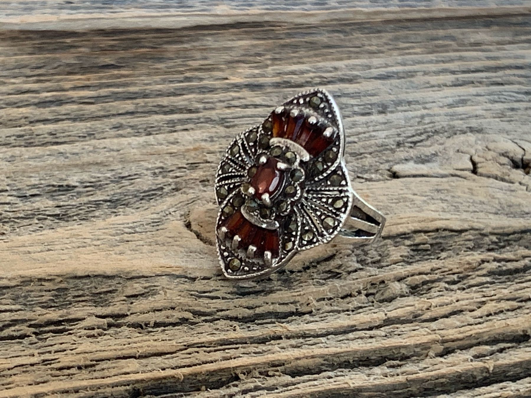 Erstaunlich Vintage Ringe Silber Bild