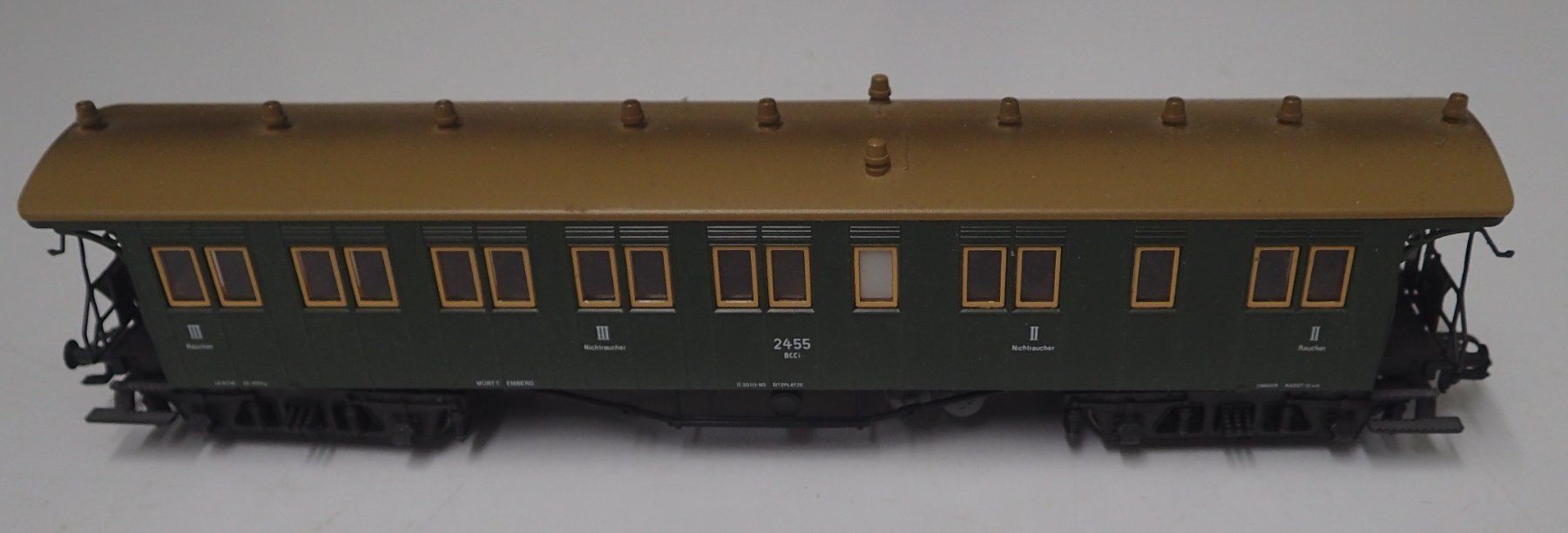 Märklin H0 : 3 x Pwagen von K.W.St.E - Art 4210, 4212 & 4213 (Gebraucht ...