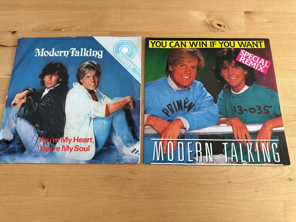 MODERN TALKING DIETER BOHLEN rare Singles Kult Top Hit 80's (Gebraucht ...
