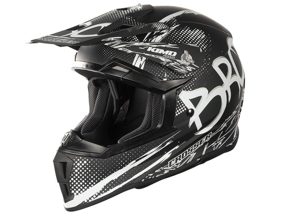Kids Crosshelm KIMO BRO (V2) – Schwarz/XL (Neu und originalverpackt) in ...