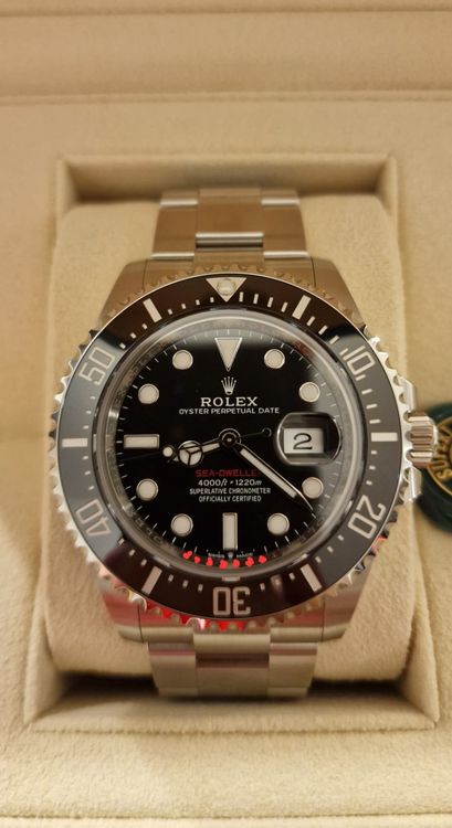 Rolex Sea-Dweller New Unworn Full-Set 2023 - Ref. 126600 (Neu und originalverpackt) in Zürich ...