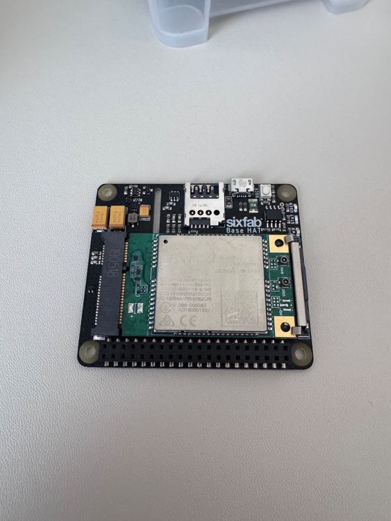 Sixfab Raspberry Pi 3G-4G/LTE Base HAT + Quectel UC20-G Mini (Gebraucht ...