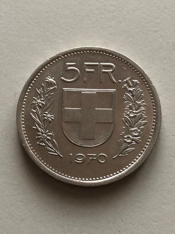 5 Fr. 1970 vorz. | Kaufen auf Ricardo