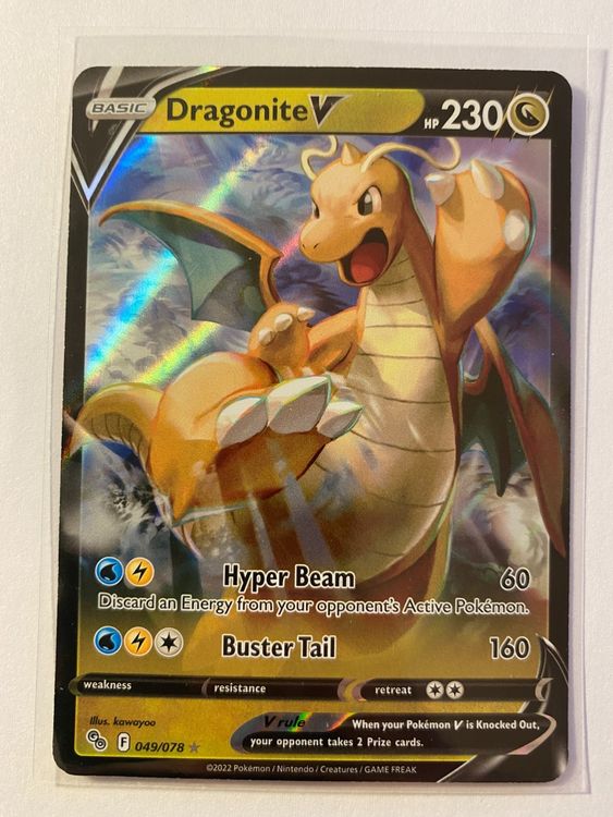 Pokemon Dragonite V 049/078 Pokemon Go EN | Kaufen auf Ricardo