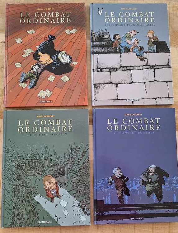Le combat ordinaire BD Tome 1 à 4 (D'occasion) à Cottens FR pour CHF 20 ...