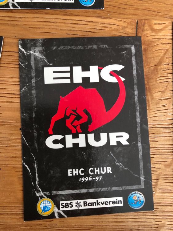 EHC Chur Hockey Card Wappen | Kaufen auf Ricardo