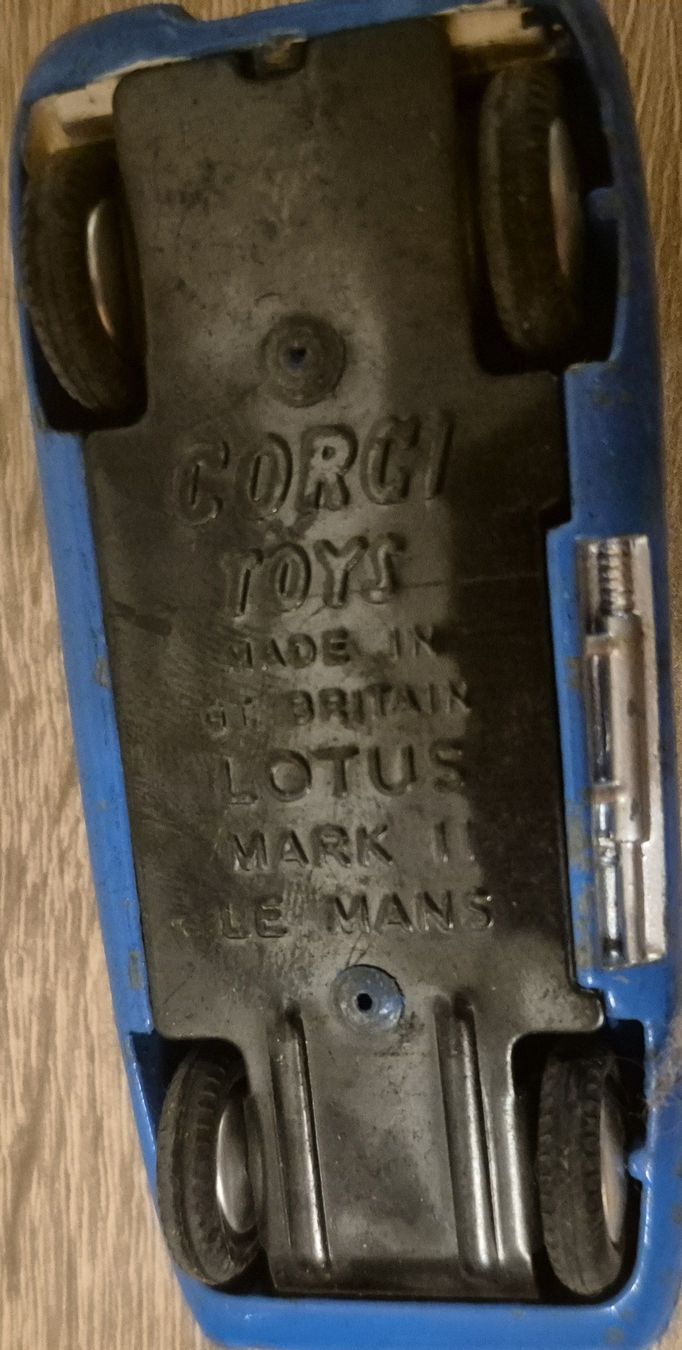 Corgi Toys Lotus Mark 1 Le Mans - Voiture miniature vintage (D'occasion ...