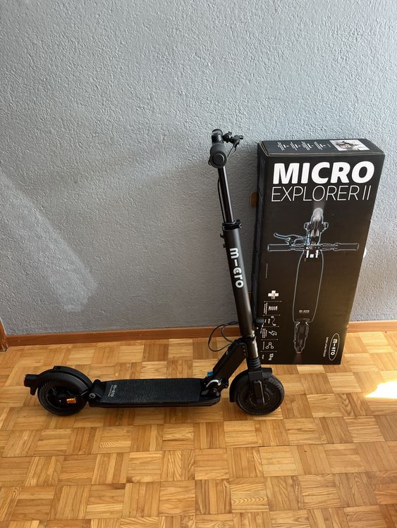 Micro Explorer II E-Scooter, neuwertig (Neu (gemäss Beschreibung)) in ...