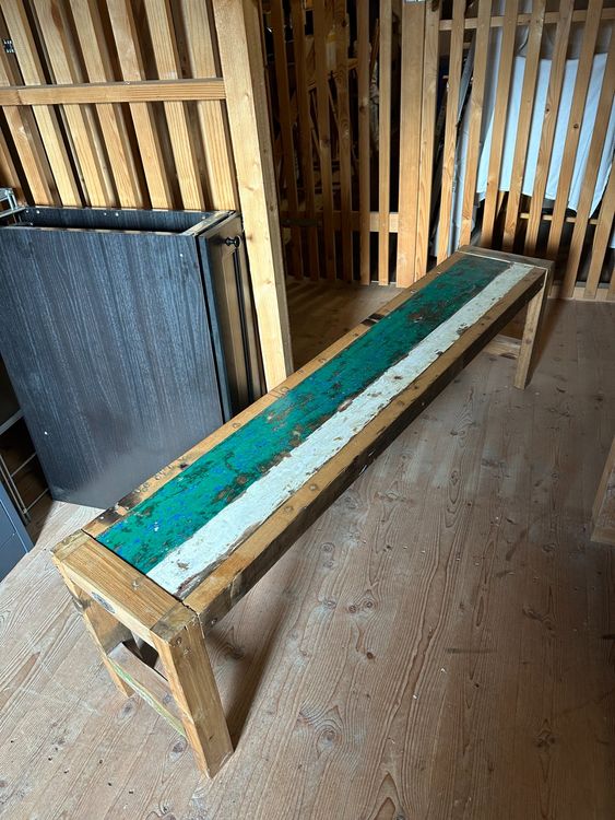 Bank Sitzbank Bali Bootsholz | Kaufen auf Ricardo