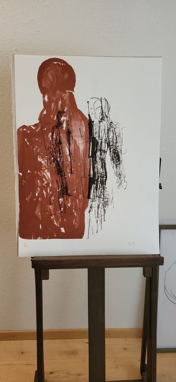 Paul Louis Meier - 4 Lithografien in Farbe - ohne Titel | Kaufen auf ...
