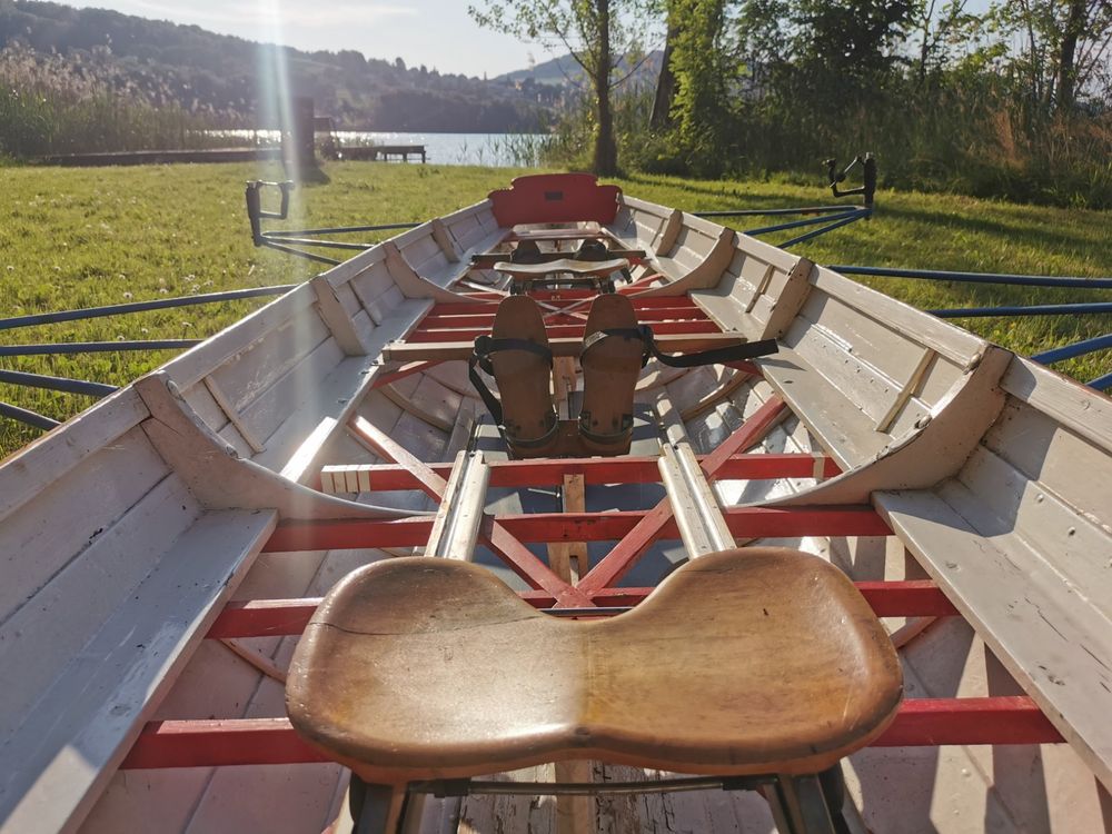 Ruderboot – Doppelzweier mit Steuermann (Gebraucht) in Hitzkirch für ...