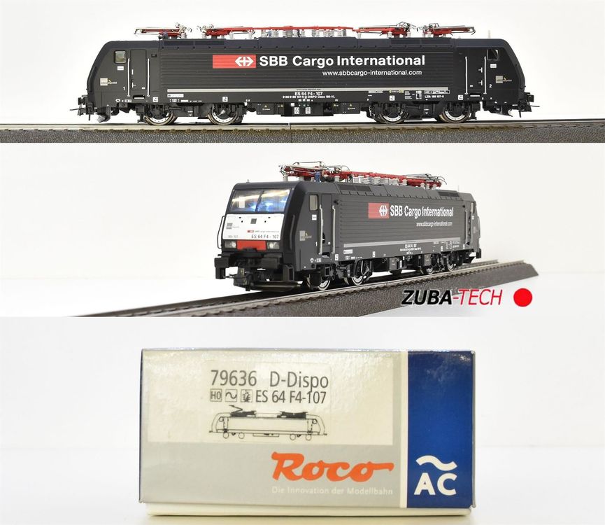 Roco 79636 E-Lok ES 64 F4 MRCE H0 WS OVP | Kaufen auf Ricardo