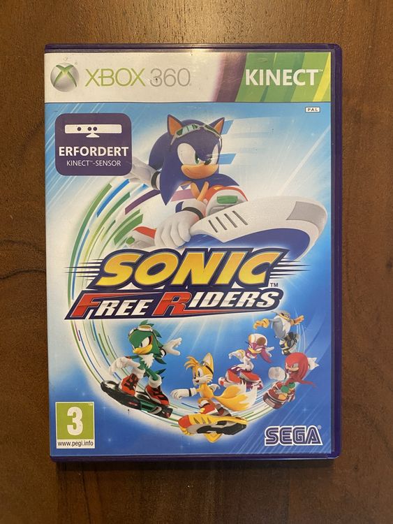Sonic Free Riders für Xbox 360 (Kinect) (Gebraucht) in Thunstetten für ...