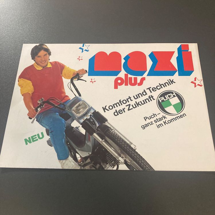 Puch Maxi Plus Poster Original | Kaufen auf Ricardo