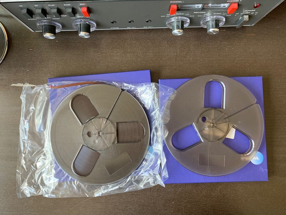 Pyral Band Spule 18cm 366M 6.3mm für Bandmaschine + Leerspul | Kaufen ...