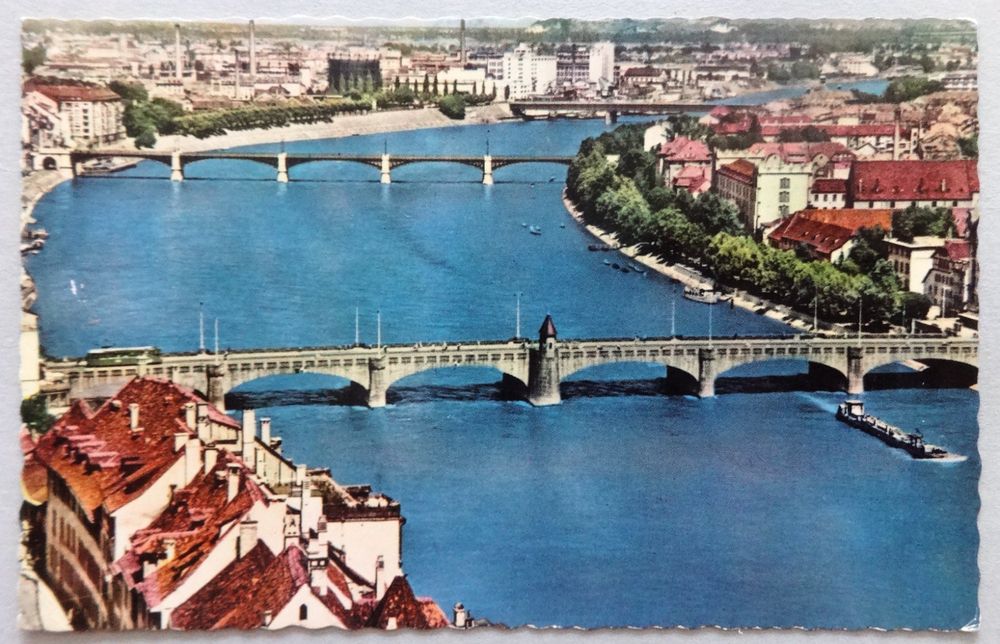 Basel : Drei Rheinbrücken | Kaufen auf Ricardo