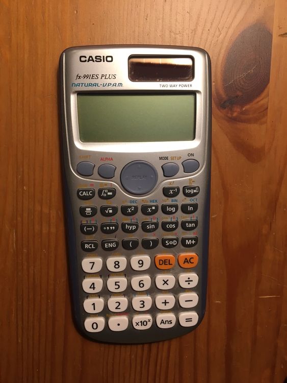 Casio Taschenrechner fx-99ES Plus | Kaufen auf Ricardo Casio Taschenrechner fx-99ES Plus | Kaufen auf Ricardo