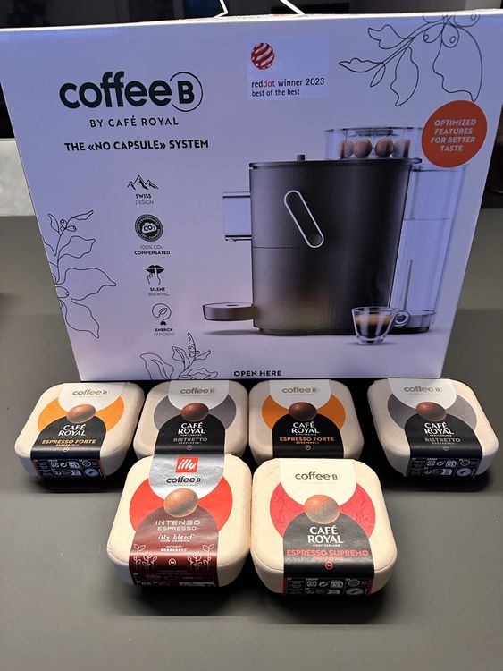 Coffee B Kaffeemaschine No Capsule System, neuwertig! (Neu und ...