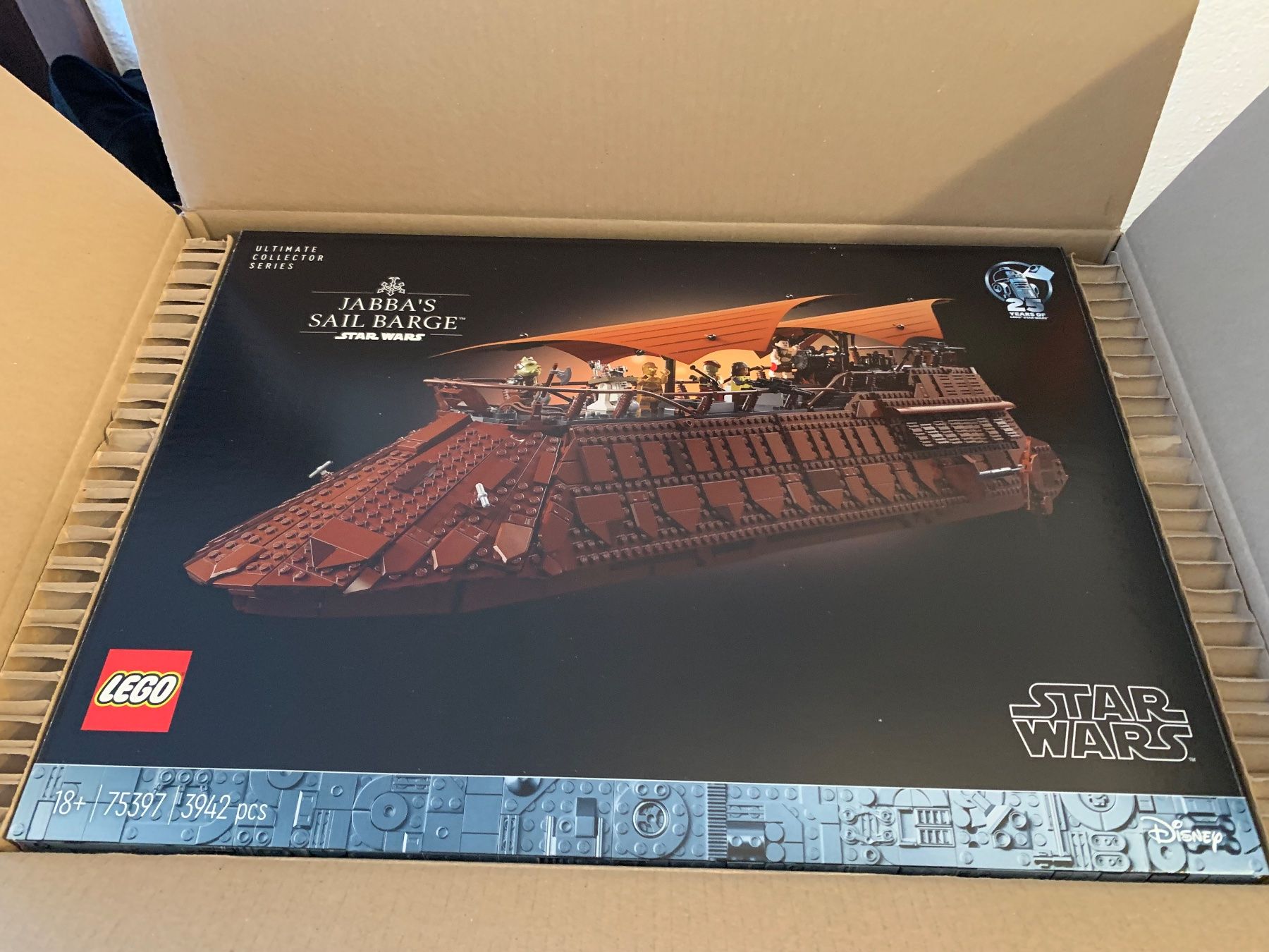 LEGO Star Wars – Jabbas Segelbarke – gebraucht - 75397 (Gebraucht) in ...