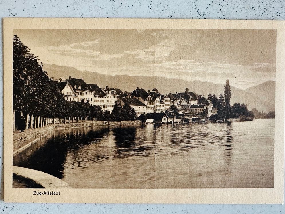 ZUGER Altstadt Postkarte Antik (Gebraucht) in Baar für CHF 5 – mit Lieferung auf Ricardo kaufen