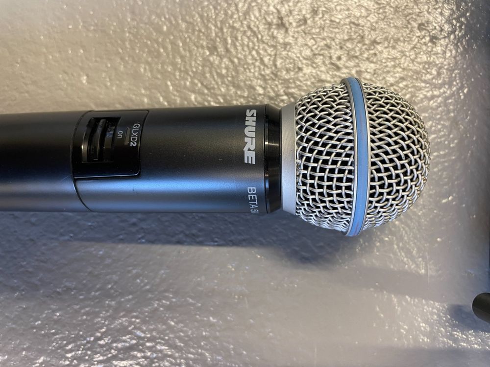 Shure Funk-Mikrofon GLXD4 & Beta SM58 | Kaufen auf Ricardo